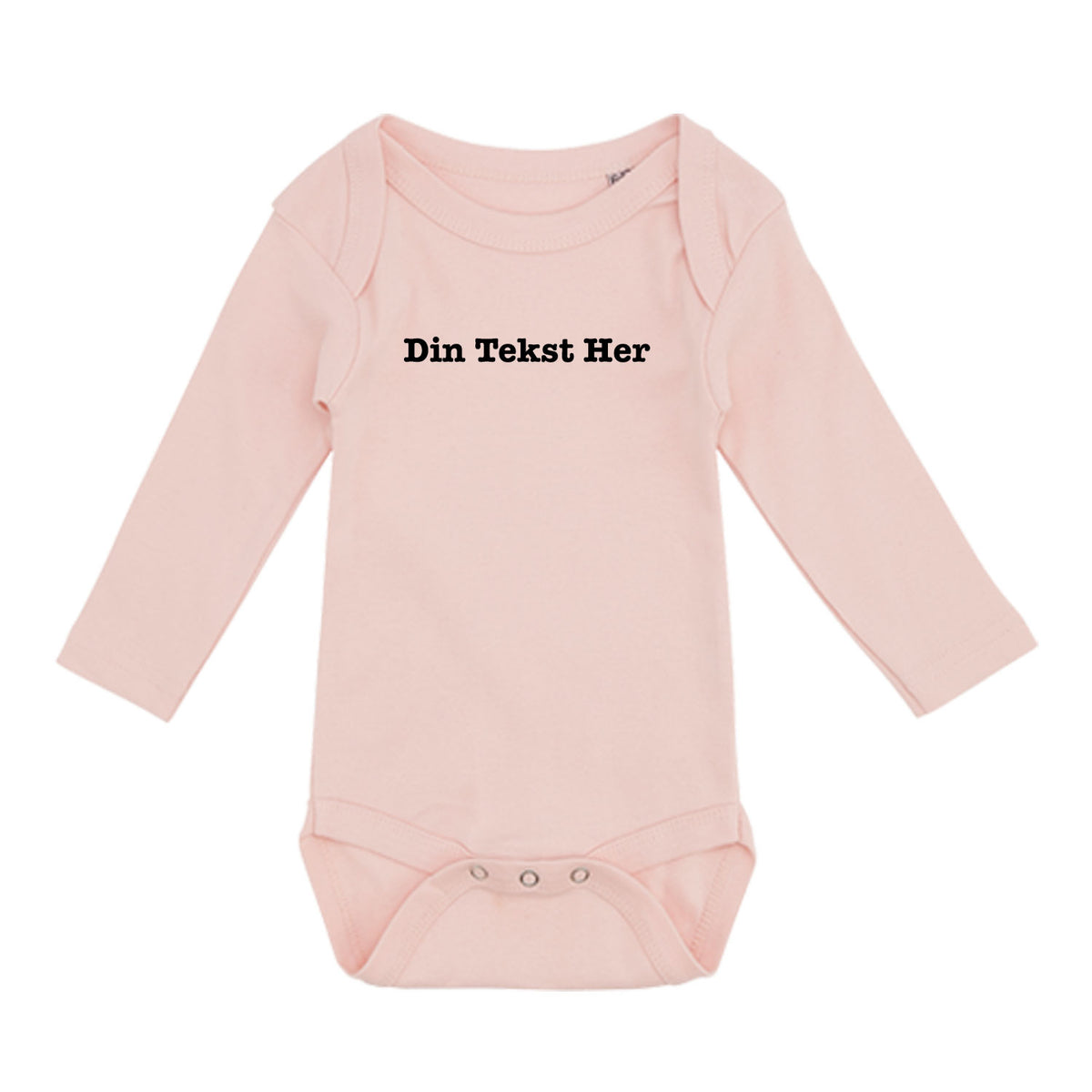 Din Tekst - Baby Bodystocking – LCDesign.dk